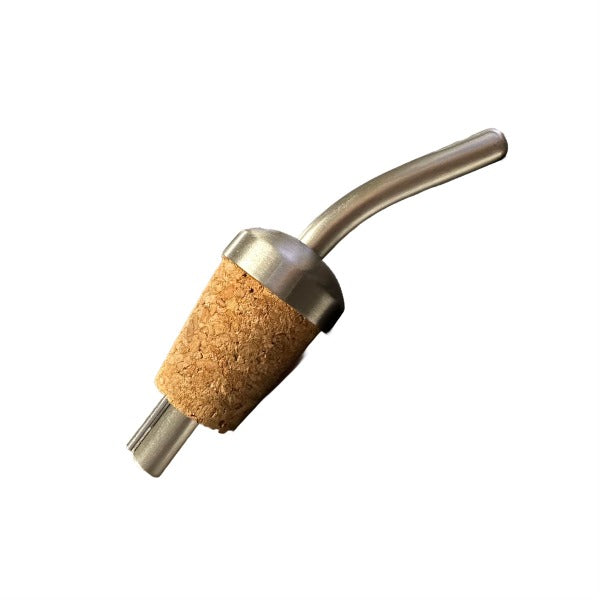 Versatile Stainless Steel Cork Free Flow Pourer (4 in x 1.25 in) Perfe ...