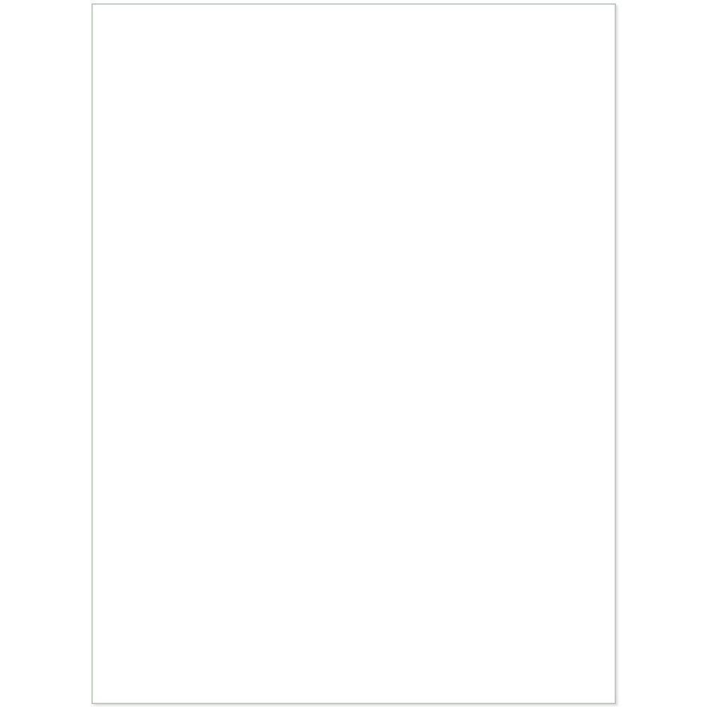 Customizable Blank White Labels 6 per Sheet (8.5 in x 11 in | 28 cm x ...
